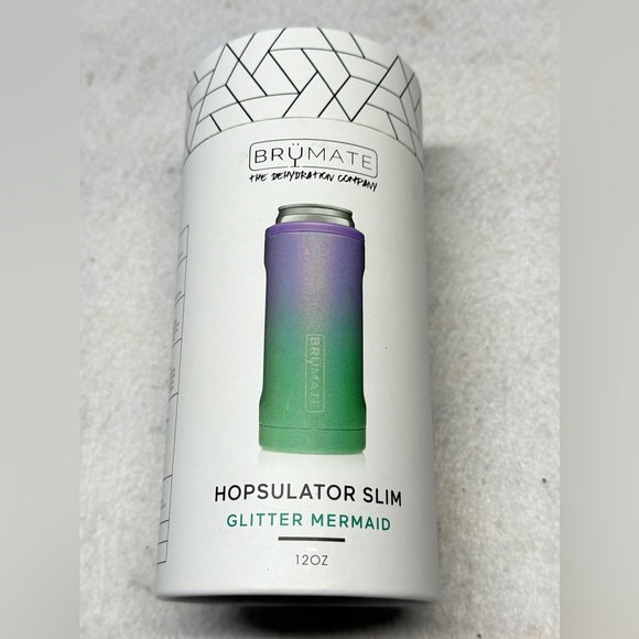 BRUMATE | Dining | Nwt Brmate Hopsulator Slim Glitter Mermaid Insulated ...